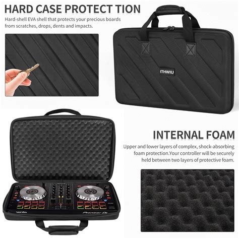 Lightweight Molded Hard Storage Case Fits For Ddj Flx4