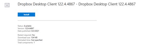 Dropbox Installation For Windows CLAS IT