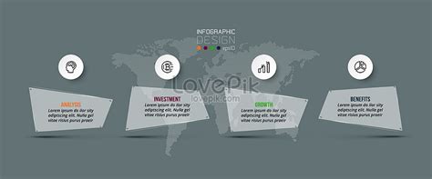 비즈니스 또는 마케팅 인포그래픽 일러스트 무료 다운로드 Lovepik