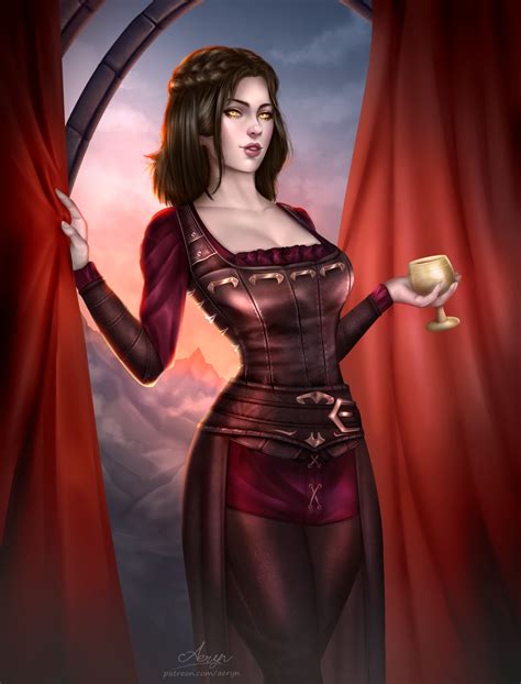 Skyrim Serana Deviantart
