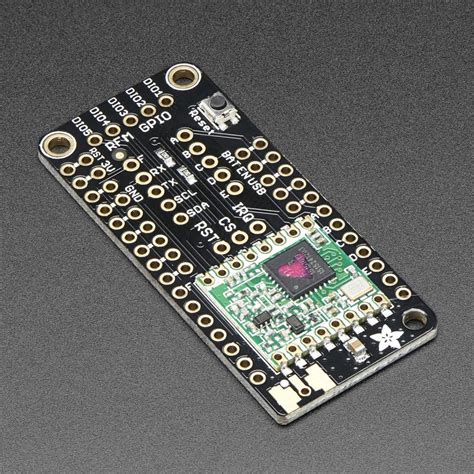 Adafruit Lora Radio Featherwing Rfm95w 433 Mhz Radiofruit Pimoroni
