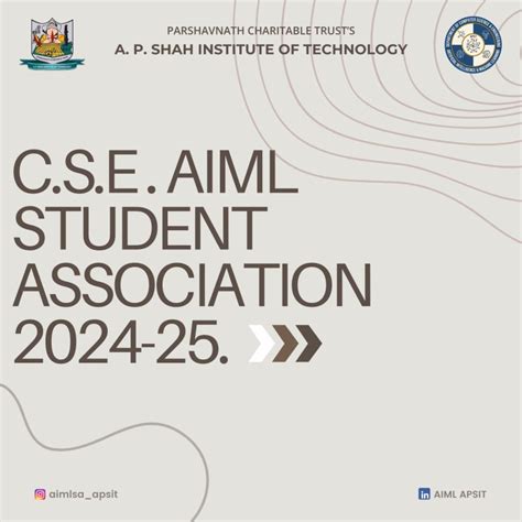 Aiml Apsit Posted On Linkedin