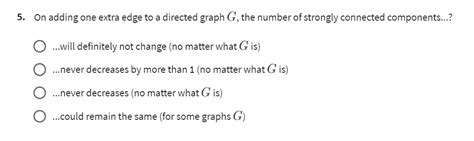 solved 1 consider a directed graph with distinct and