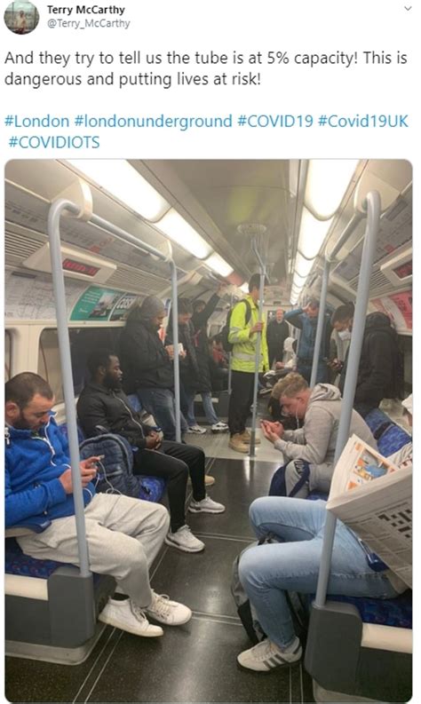 Tube Is A Suicide Mission Complain Commuters Thousands Of Commuters