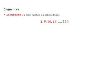 IB Math SL Sequences And Series PowerPoint Notes By Carolina IB Math