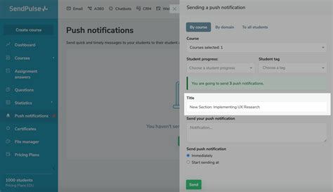 How To Send Web Push Notifications To Babes SendPulse