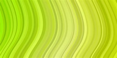Light Green Yellow Vector Background With Wry Lines Colorful Abstract Illustration With Gradient