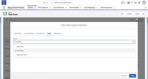 How To Edit Elements Date Elements Smart Forms Portal