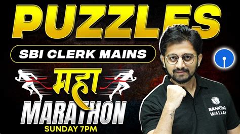 Sbi Clerk Mains 2024 Puzzle Reasoning Sbi Clerk Mains Puzzle Mains Level Puzzle Sachin