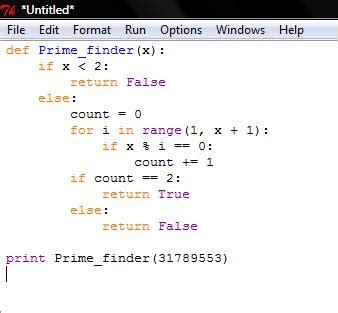 The Naive Coder Beginner Challenge Python Algorithm For Prime