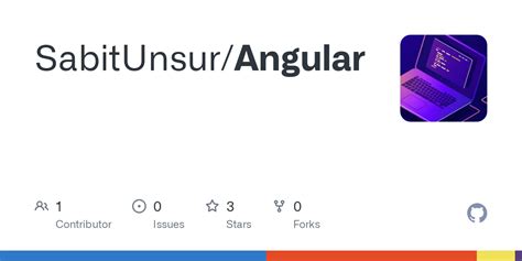 Github Sabitunsur Angular
