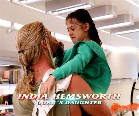 Photos Chris Hemsworth Daughter Look Adorable Filming Thor Love And Thunder Artofit