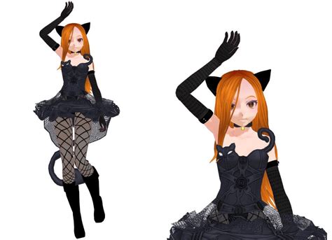 Mmd Kitty Gemma Kitty Dress Model Dl By Mskittygemma On Deviantart