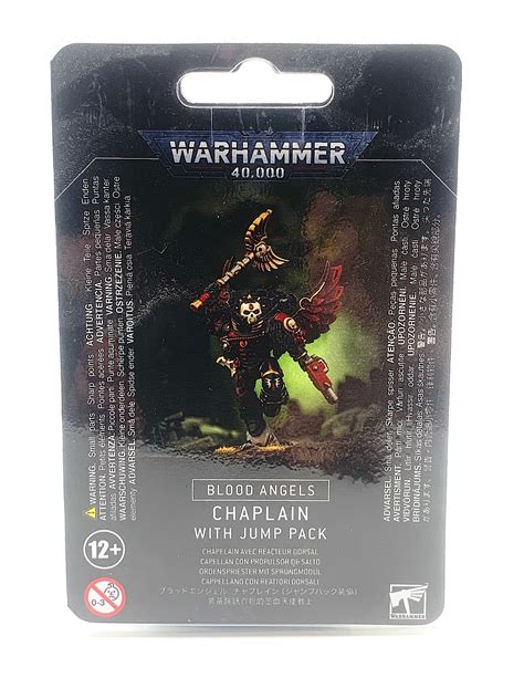 Warhammer 40000 Blood Angels Chaplain With Jump Pack Snydepels