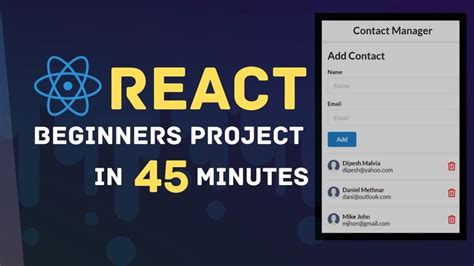 Learn React JS Fundamentals With Project React Tutorials For Beginners React Js React