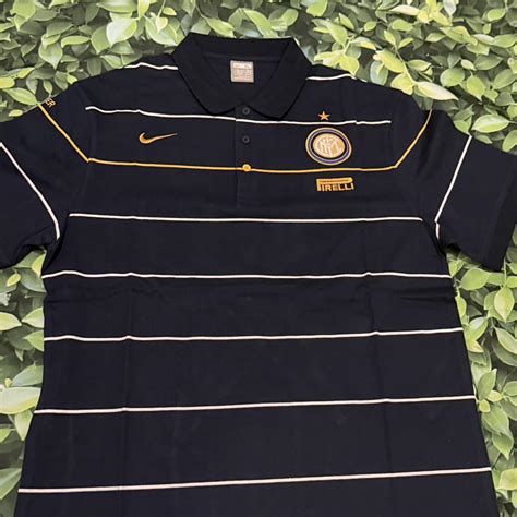 Nike Inter Milan Polo Shirt Size Xl Asian Sizing So Depop