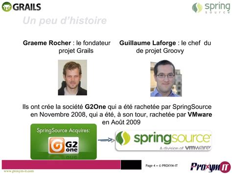 Présentation Du Framework Grails Ppt