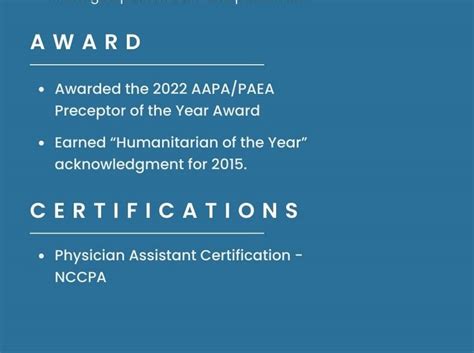 The Best Resume Template For A Physicians Assistant