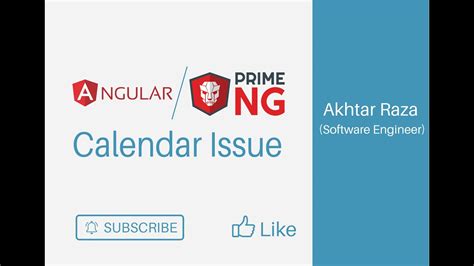 Angular Primeng Calendar Issue Primeng Calendar Angular Primeng