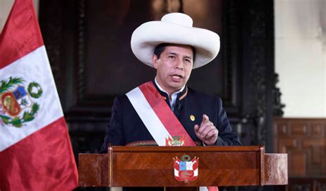 Pedro Castillo Procurador General Denuncia Al Presidente Ante Fiscalía