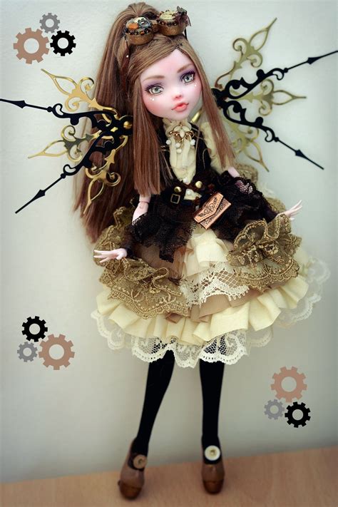Monster High Custom Ooak Customized Doll Steampunk Custom Monster