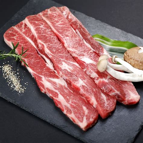 [새벽배송]바라던 고급 부위 소고기 초이스등급 갈비본살 200g 2팩 홈플러스 택배배송