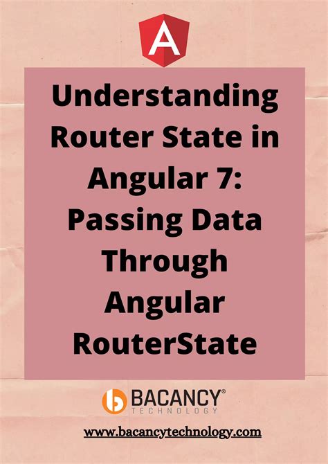 Understanding Router State In Angular 7 Passing Data Through Angular
