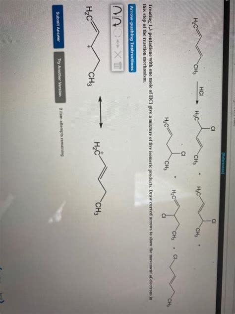 Solved References CI HCI Haco CH HOC CH3 HC CH нус CH Chegg com