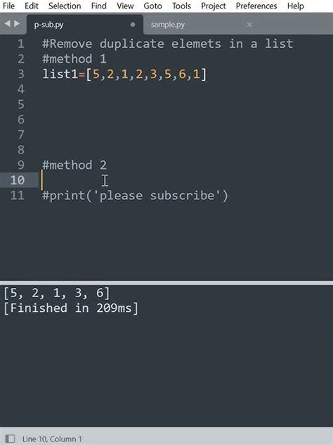 Python Remove Duplicate Elements Shorts Short Youtube