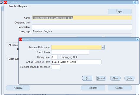 oracle order management pick release process learn oracle