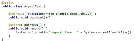 Spring AOP通知连接点切点切面 sandea 博客园