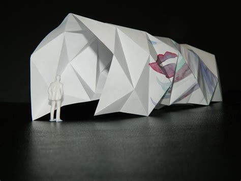Concept Model Origami Architecture Concept Architecture Concept