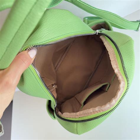 Зелена Дамска Чанта Раница Модел 38296