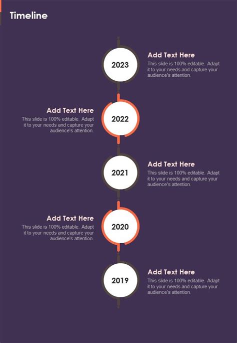 Timeline Credit Control Process Proposal One Pager Sample Example Document Presentation