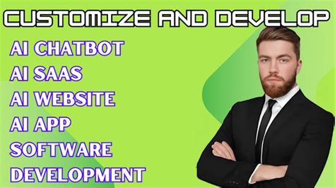 develop ai software ai chatgpt web application ai saas app and ai