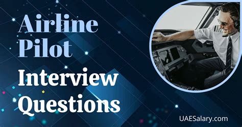 Airline Pilot Interview Questions With Sample Answers