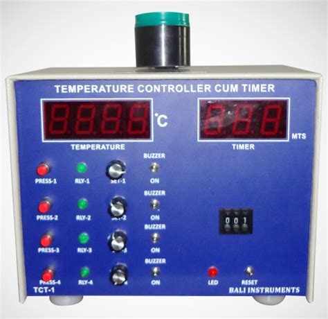 White And Blue Four Set Point Temperature Controller Cum Timer At Best Price In Kanyakumari