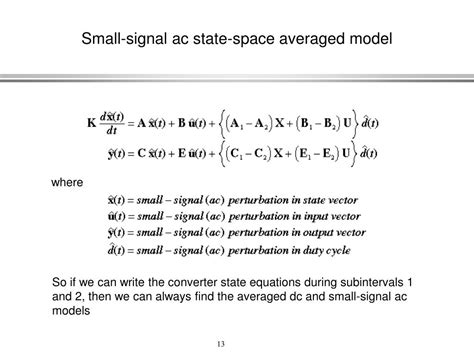 Ppt Ac Modeling Of Quasi Resonant Converters Extension Of State Space Averaging To Model Non