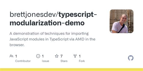 GitHub Brettjonesdev Typescript Modularization Demo A Demonstration Of Techniques For