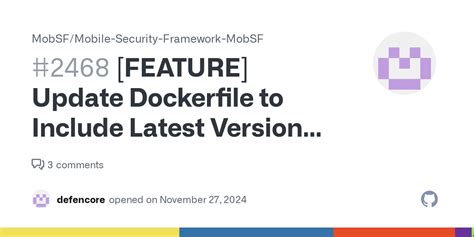Feature Update Dockerfile To Include Latest Versions Of Apktool And