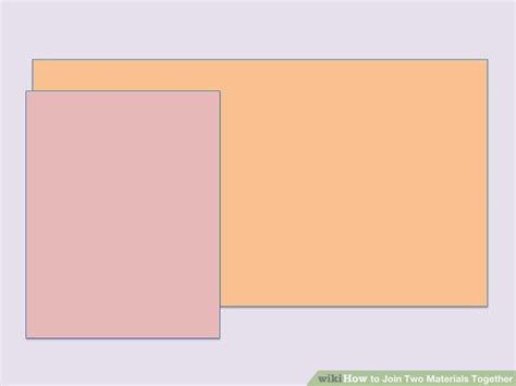 How To Join Two Materials Together Steps With Pictures