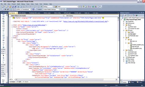 Masterpage And Site Navigation Error Stack Overflow