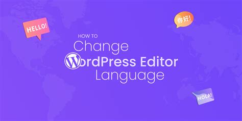 Set Editors Language To Differ From Sites Language