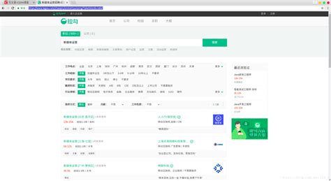 简单爬虫爬取拉勾网招聘信息 二 爬取拉勾网招聘信息nameerror name driver is not defined CSDN博客