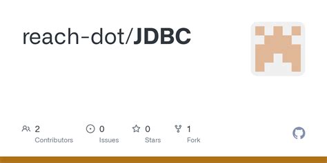 GitHub Reach Dot JDBC