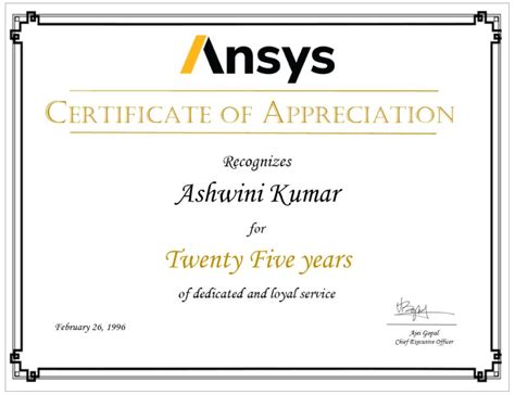 Ashwini Kumar On Linkedin 25years Ansys Cfd Innovate Simulations