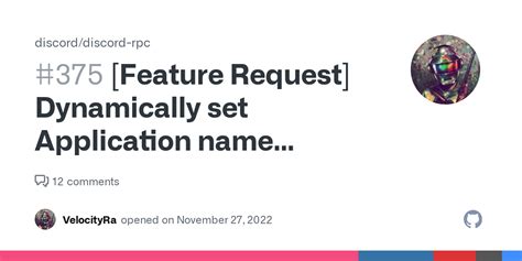 [feature request] dynamically set application name playing