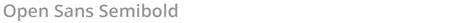 open sans semibold font download free