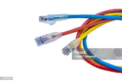흰색 배경에서 격리된 Utp 케이블 패치 코드 0명에 대한 스톡 사진 및 기타 이미지 0명 네트워크 서버 네트워크 연결 플러그 Istock
