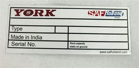 Metal Mm Rust Proof Rectangular Shape Name Plates At Best Price In Pune Om Creations